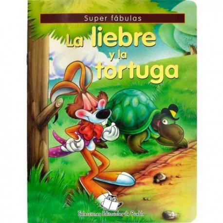 Libro de Cuentos de Fábulas La Liebre y la Tortuga